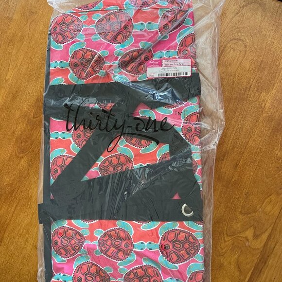 thirty-one | Bags | Thirty One Large Utility Tote New Sea Turtle ...